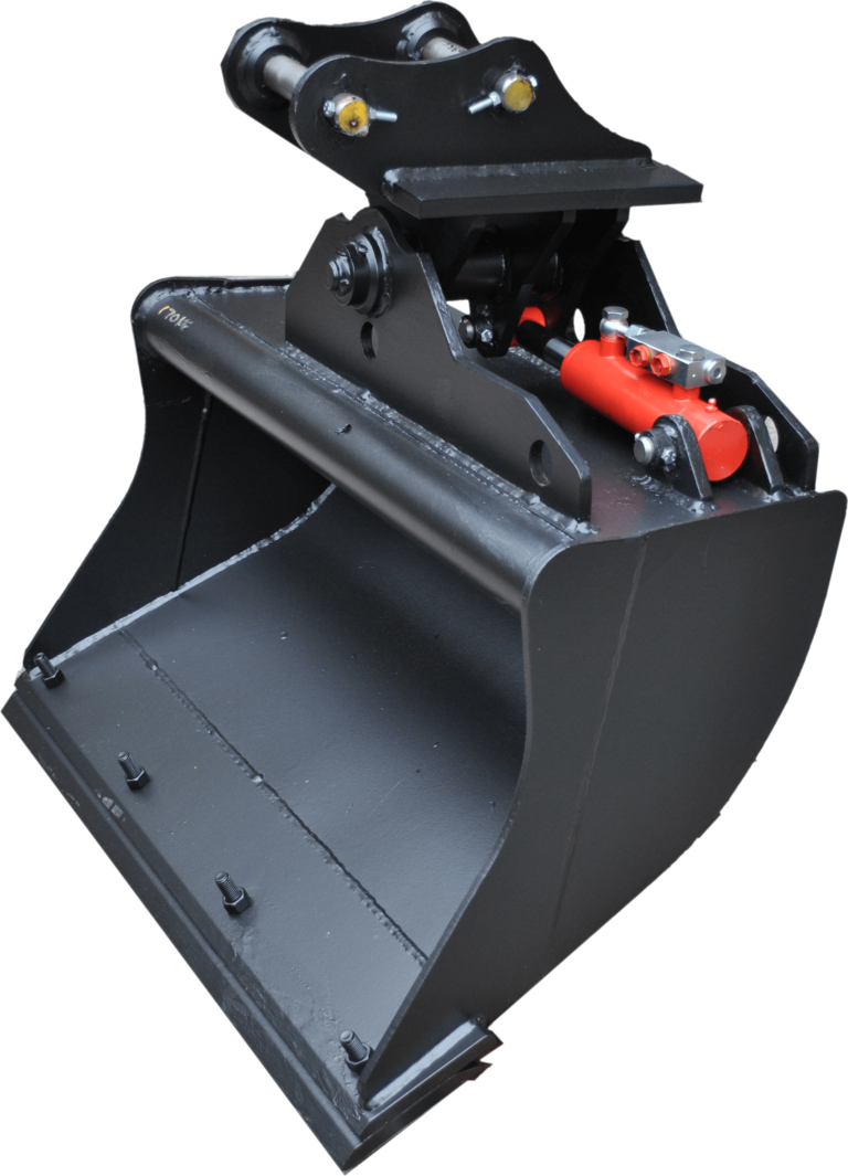 Tilting Ditcher / Grading Bucket - 1.5 ton - 1.8 ton Digger Excavator ...